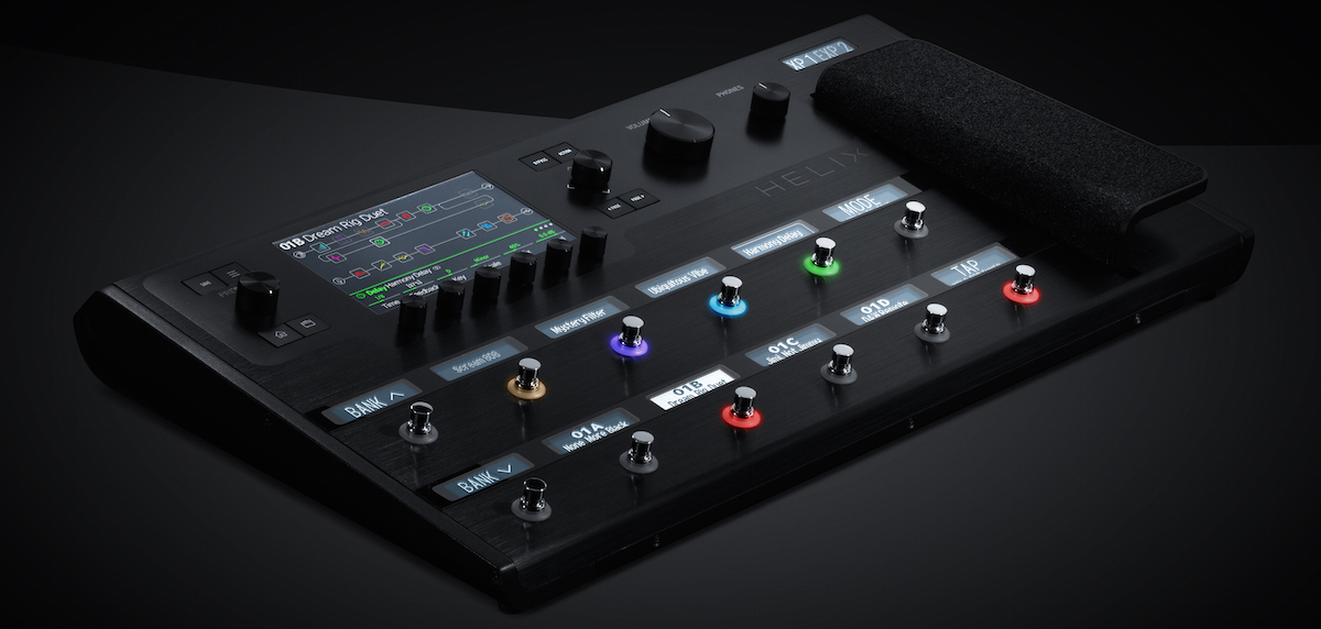 Line 6 unveils Helix guitar processor - Gearjunkies - Music tech news ...