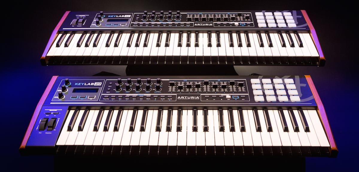 Arturia announces KeyLab 49 and 61 in limited edition black ...