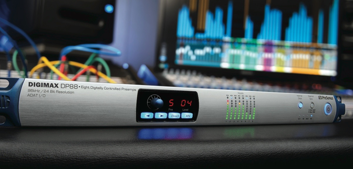 PreSonus Unveils Next-Generation DigiMax DP88 Preamp/Converter ...
