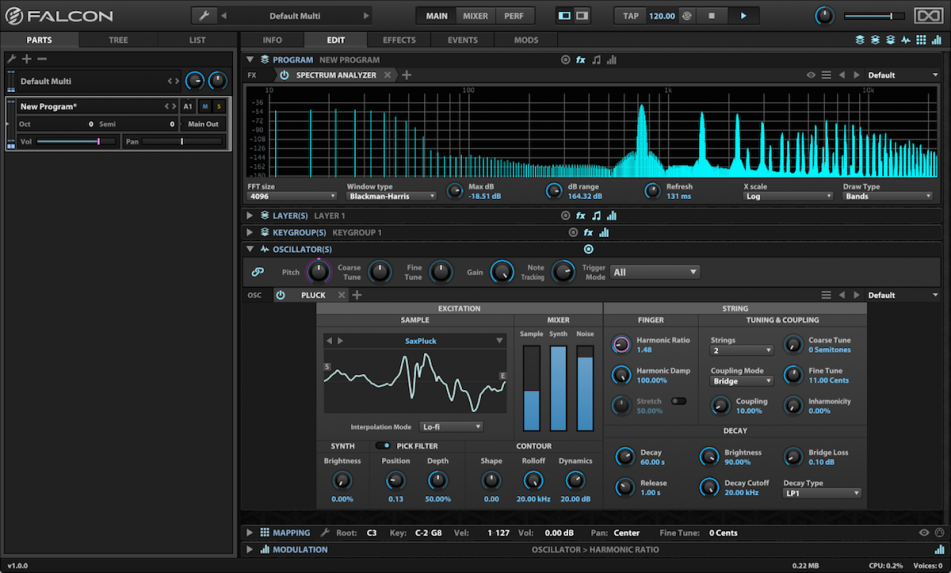 UVI announces Falcon hybrid instrument software Plug-in - Gearjunkies ...