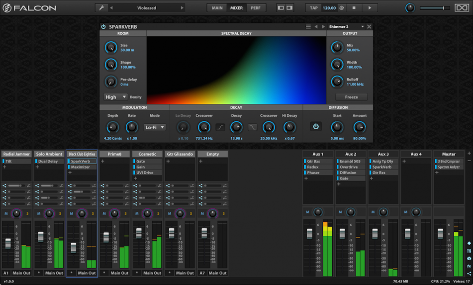 UVI announces Falcon hybrid instrument software Plug-in - Gearjunkies ...