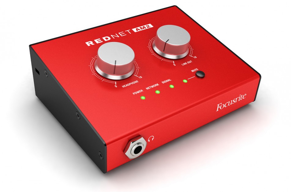 Focusrite Launches RedNet AM2 Stereo Audio Monitoring Unit ...