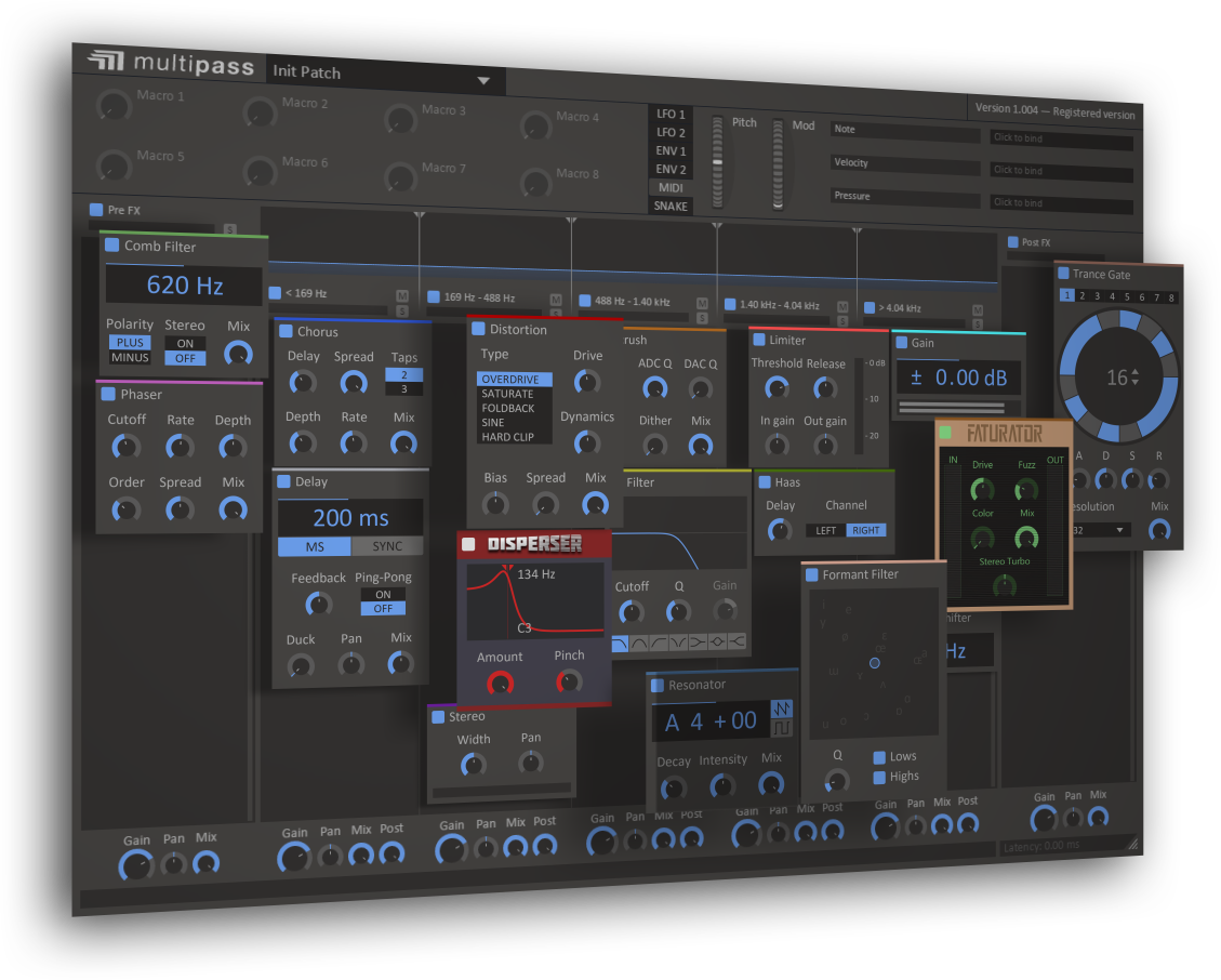 Kilohearts announces modular plugin suite Multipass - Gearjunkies ...