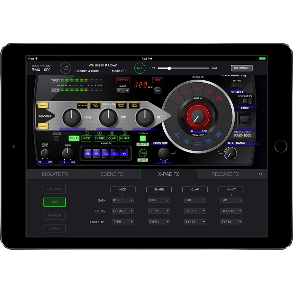 Full FX: The RMX-1000 iPad App - Gearjunkies - Music tech news, Reviews ...