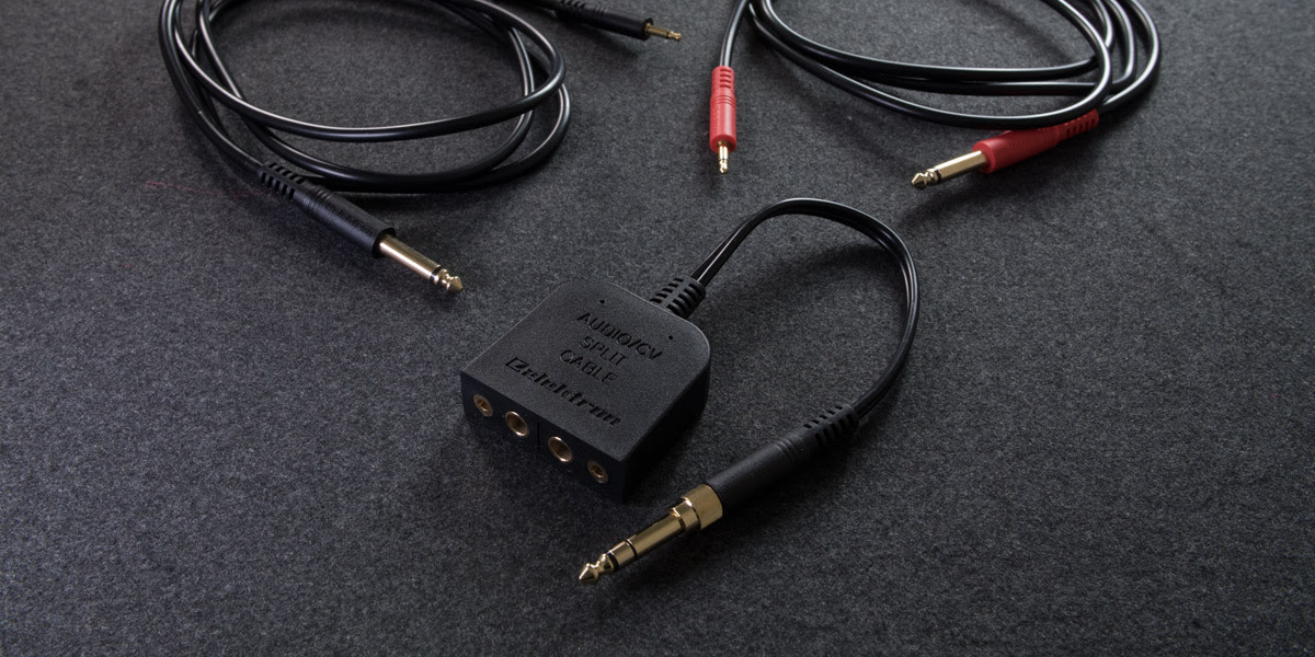 Elektron introducing the Audio/CV Split Cable Kit - Gearjunkies - Music ...