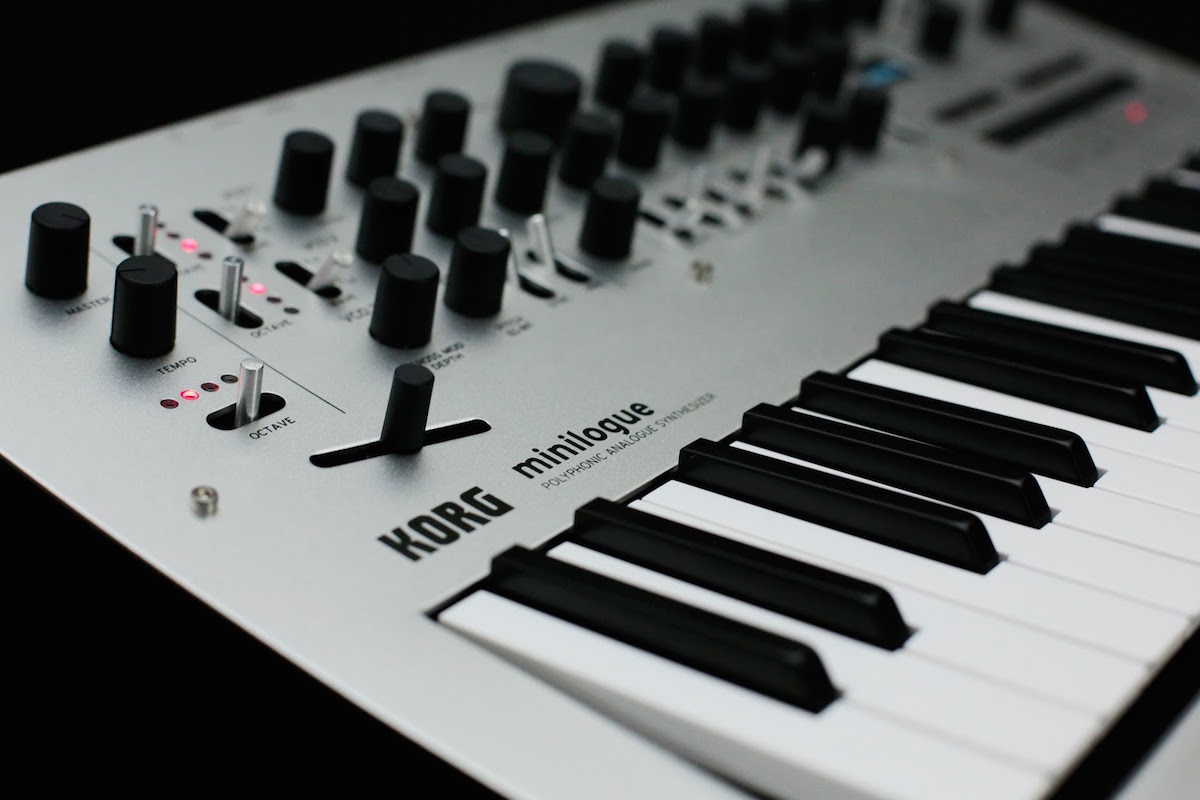 Korg announces Minilogue polyphonic analog synthesizer - Gearjunkies ...