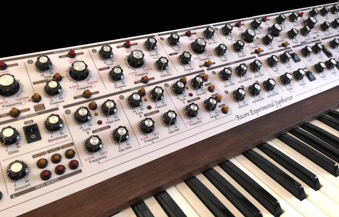 Axcore first hardware synthesizer build by Synth-Project.de ...