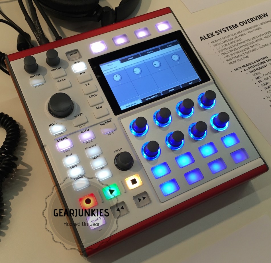 DASZ shows the ALEX system at Musikmesse 2016 - Gearjunkies - Music ...