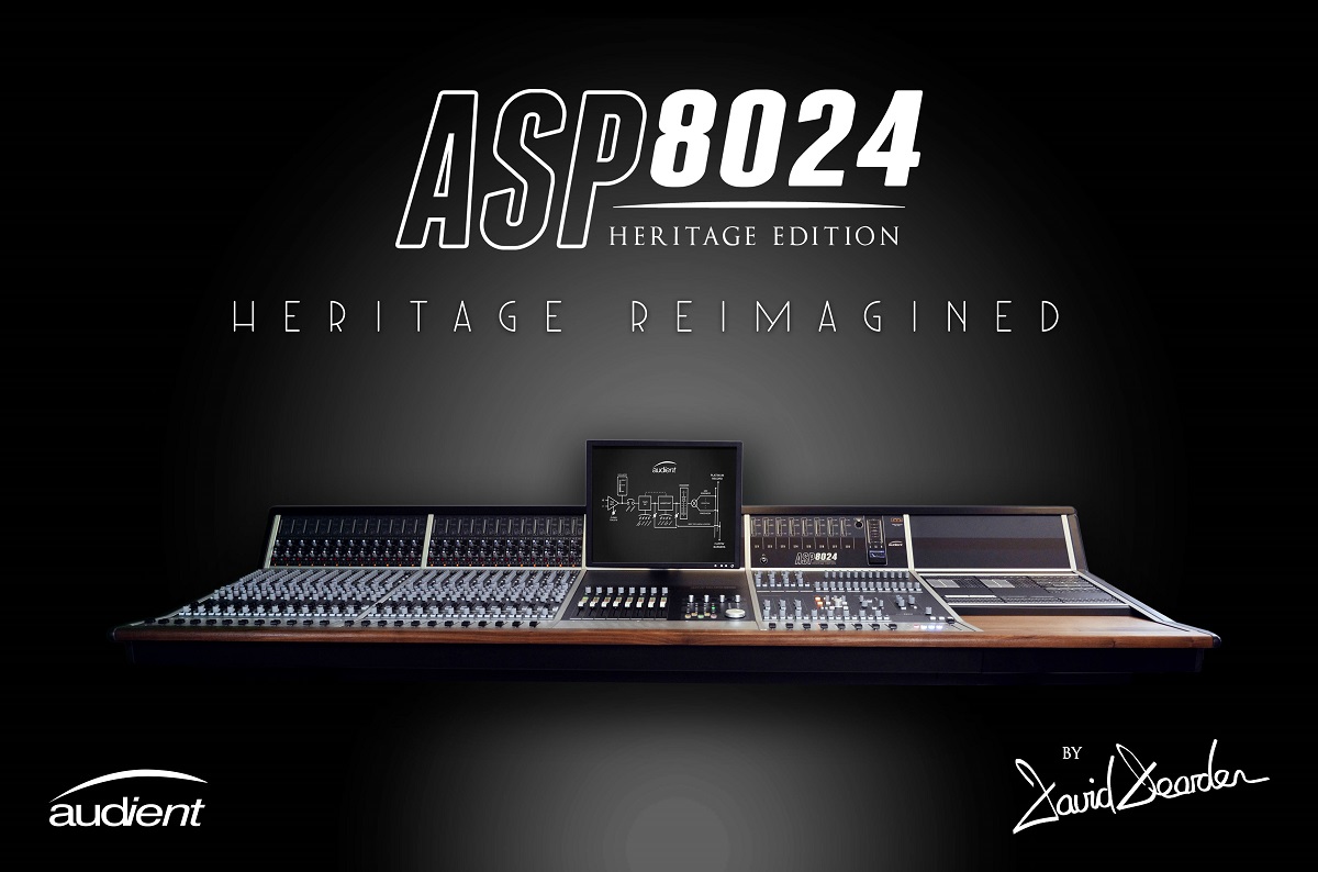 Audient Presents ASP8024 Heritage Edition Console - Gearjunkies - Music ...