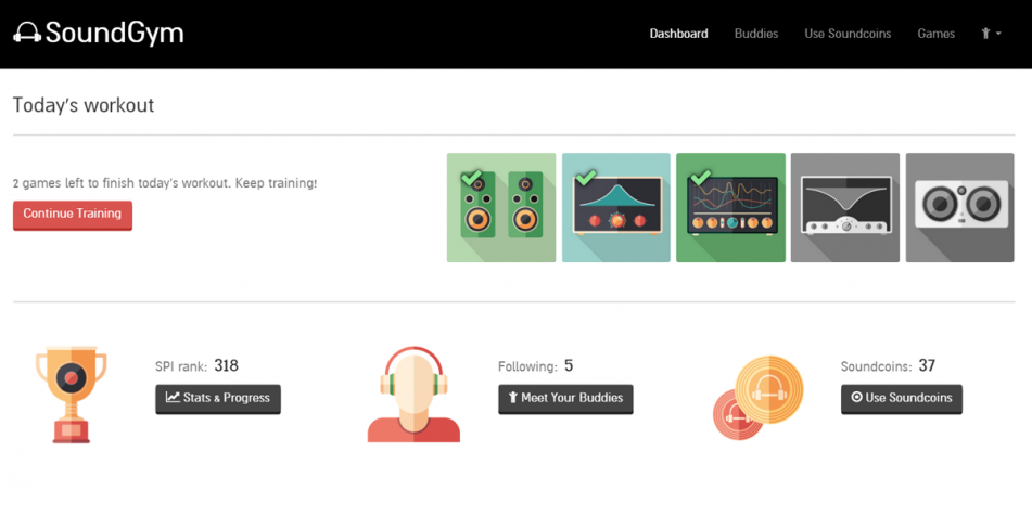 Meet SoundGym a new online Audio Ear Training platform for music ...