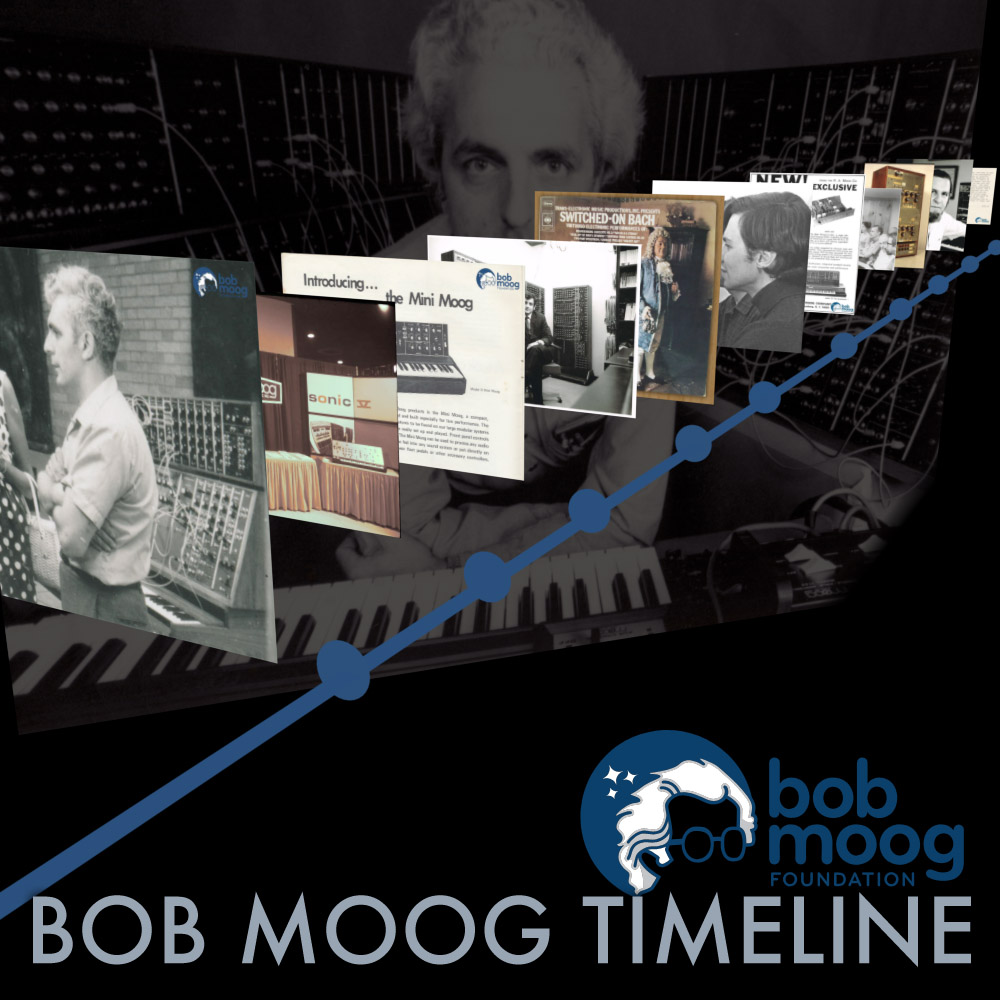Bob Moog Foundation Releases Historical Bob Moog Timeline - Gearjunkies ...