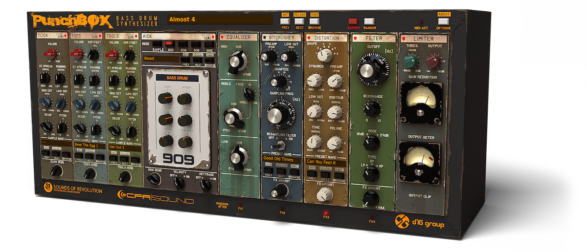 D16 Group announces PunchBOX software plug-in - Gearjunkies - Music ...