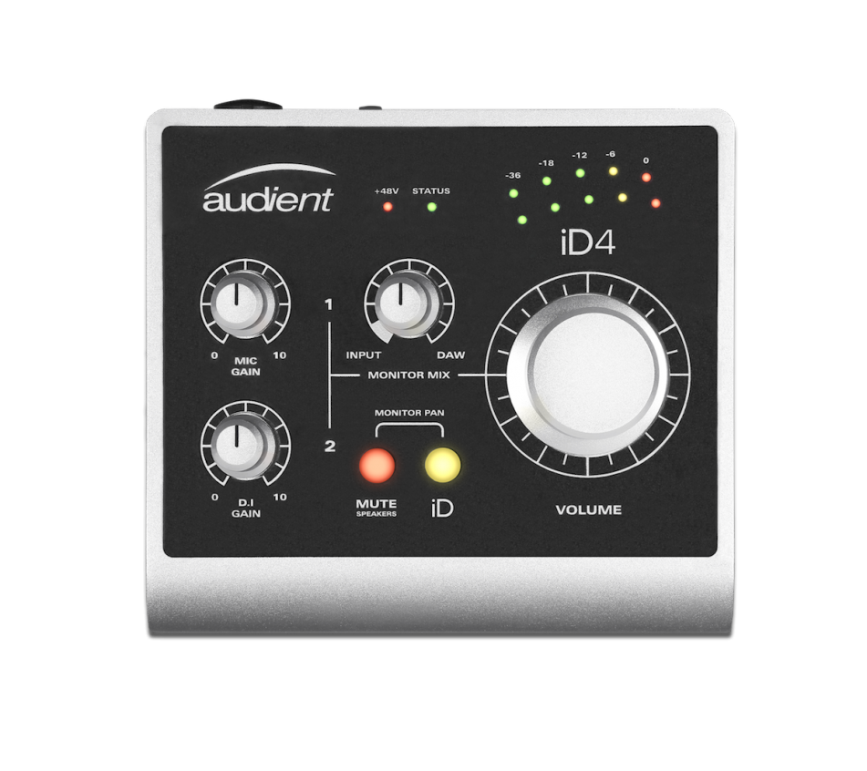 Introducing Audient’s Brand New Compact Audio Interface iD4 ...
