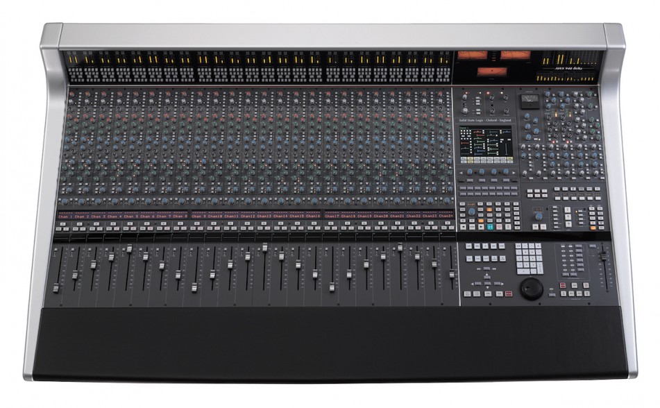 Solid State Logic upgraded the AWS 948 Delta analogue console and DAW ...