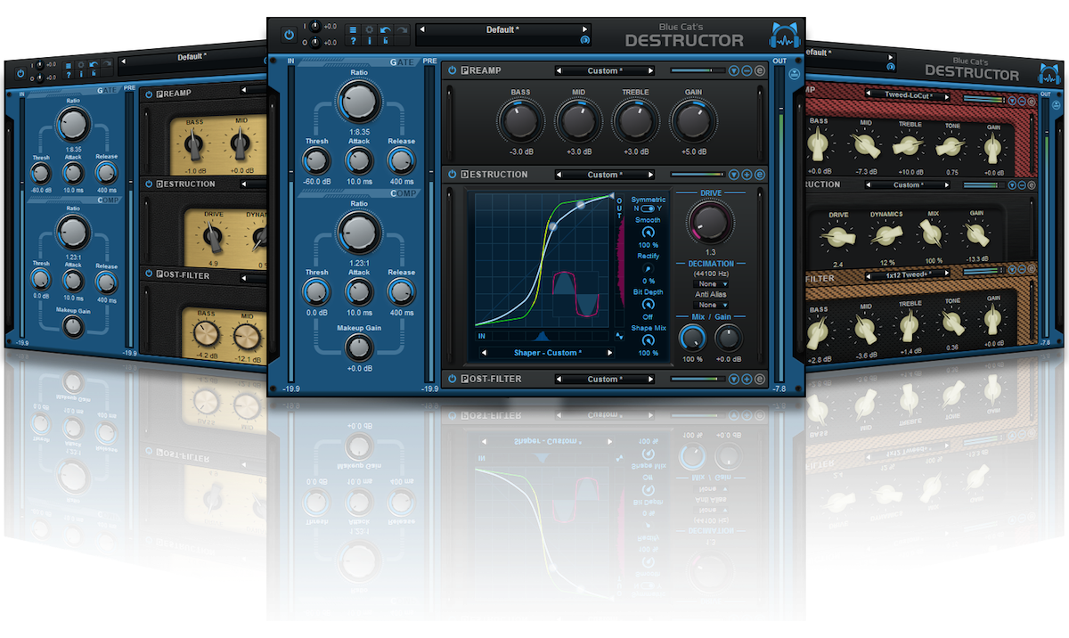 Blue Cat Audio announces Destructor distortion and amp modeling ...