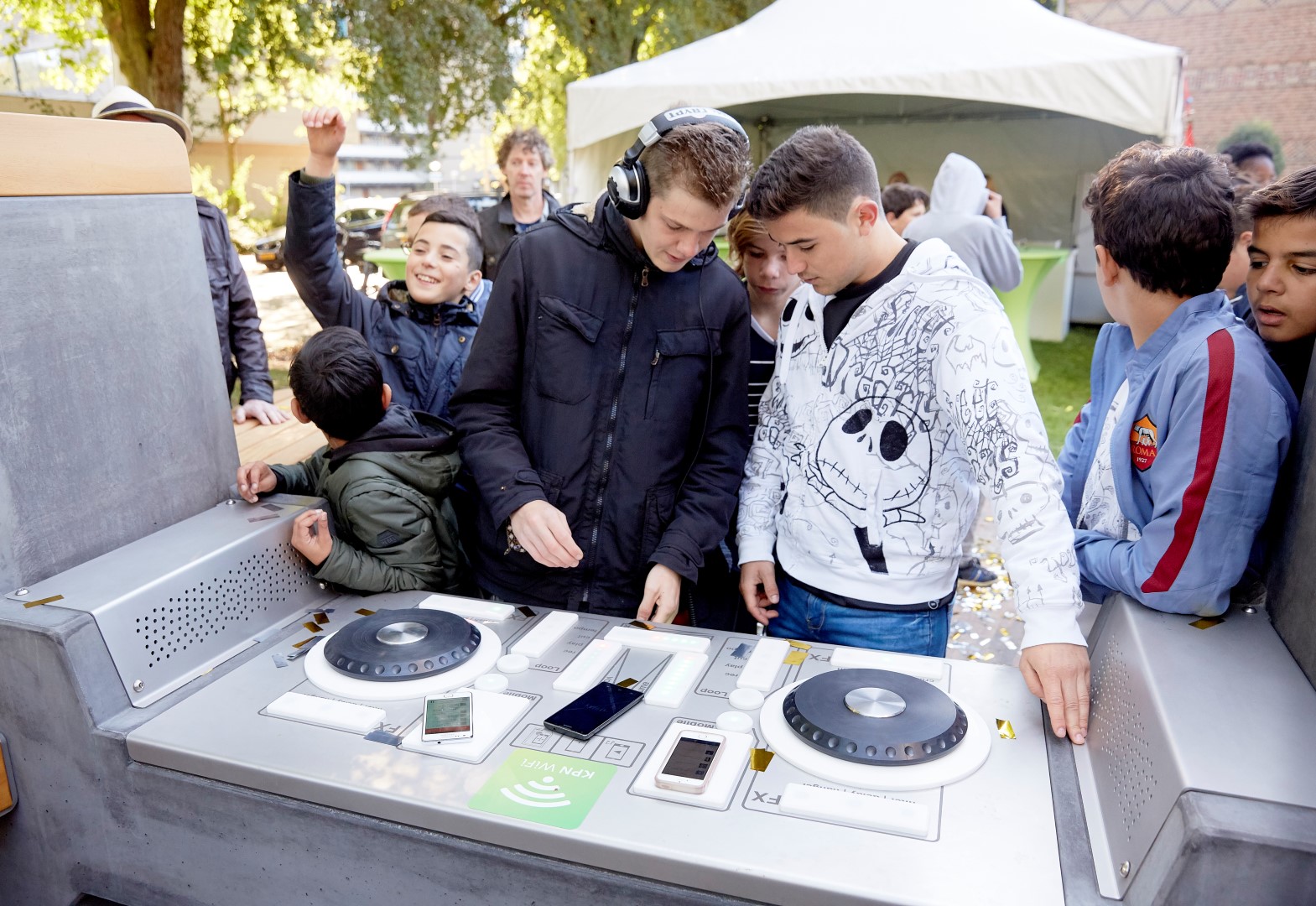 The Yalp Fono - Public hangout for youth becomes a DJ booth ...