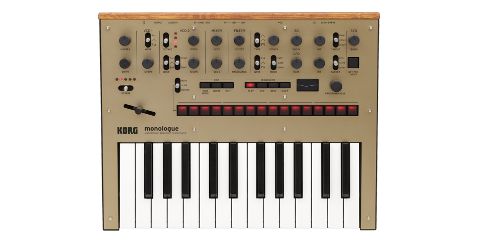 Korg announces next-generation monologue monophonic analog synthesizer ...
