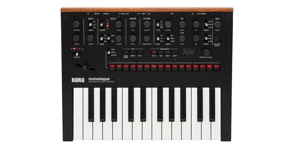 Korg announces next-generation monologue monophonic analog synthesizer ...