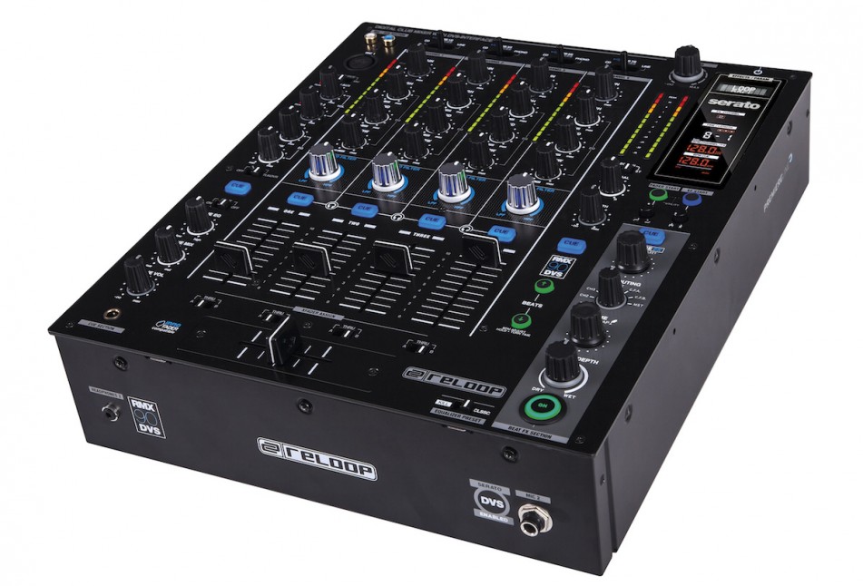 Reloop RMX-90 DVS digital club mixer with audio interface for Serato DJ ...