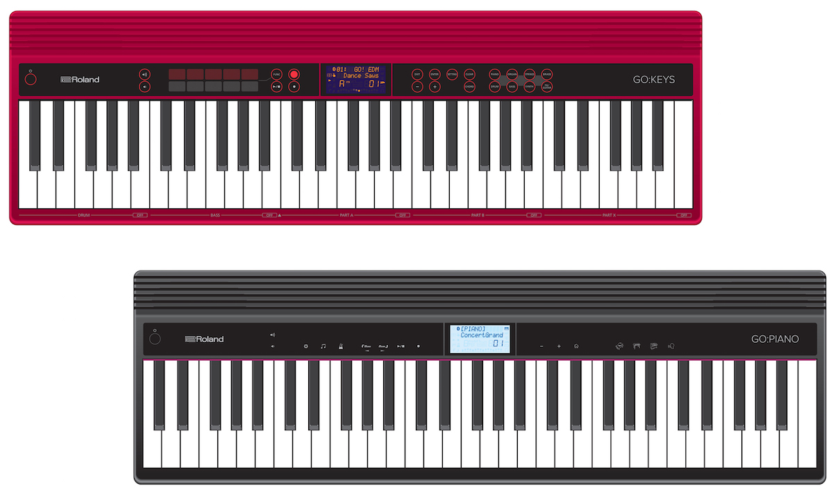 Roland announces GO-61 keyboard and piano series - Gearjunkies - Music ...