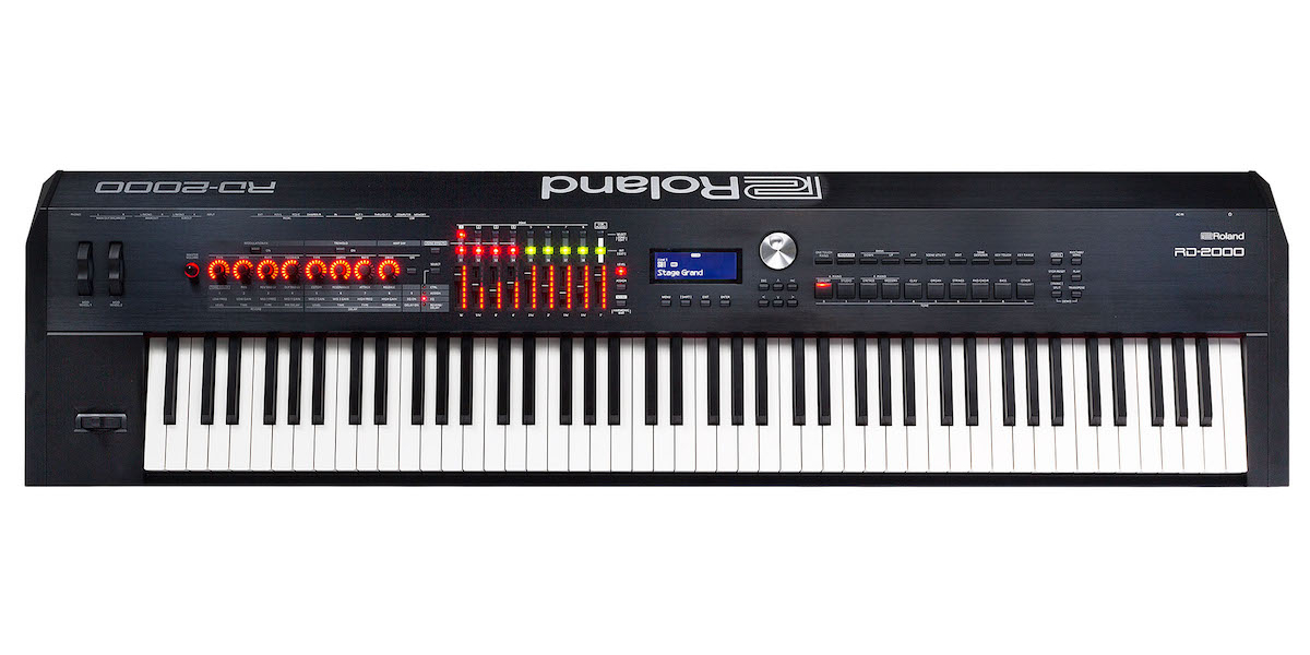 Roland unveils RD-2000 stage piano at NAMM 2017 - Gearjunkies - Music ...
