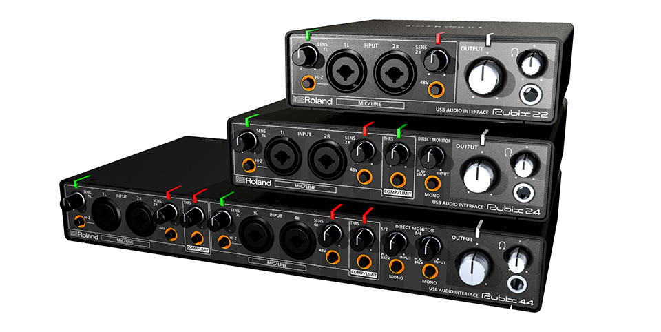 Roland debuts Rubix line of audio interfaces - Gearjunkies - Music tech ...