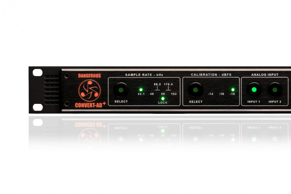 Dangerous Music announces CONVERT-AD+ Analog-to-Digital converter ...