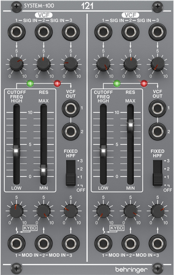 Behringer shows a complete Roland System-100 eurorack system modular ...