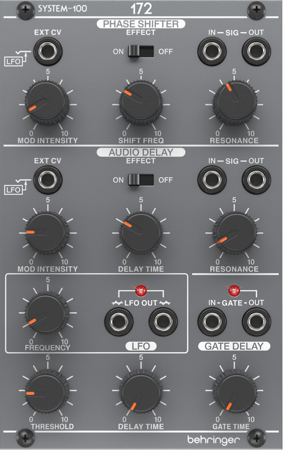 Behringer shows a complete Roland System-100 eurorack system modular ...