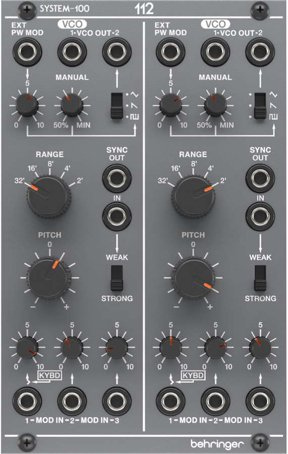 Behringer shows a complete Roland System-100 eurorack system modular ...