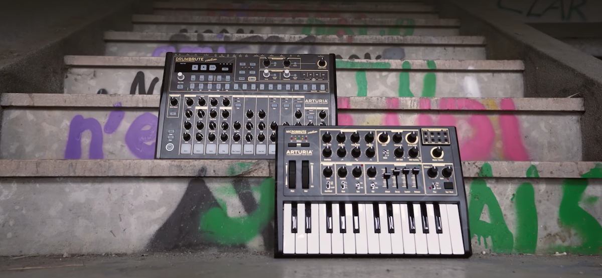 Arturia announcing the DrumBrute and MicroBrute creation limited ...