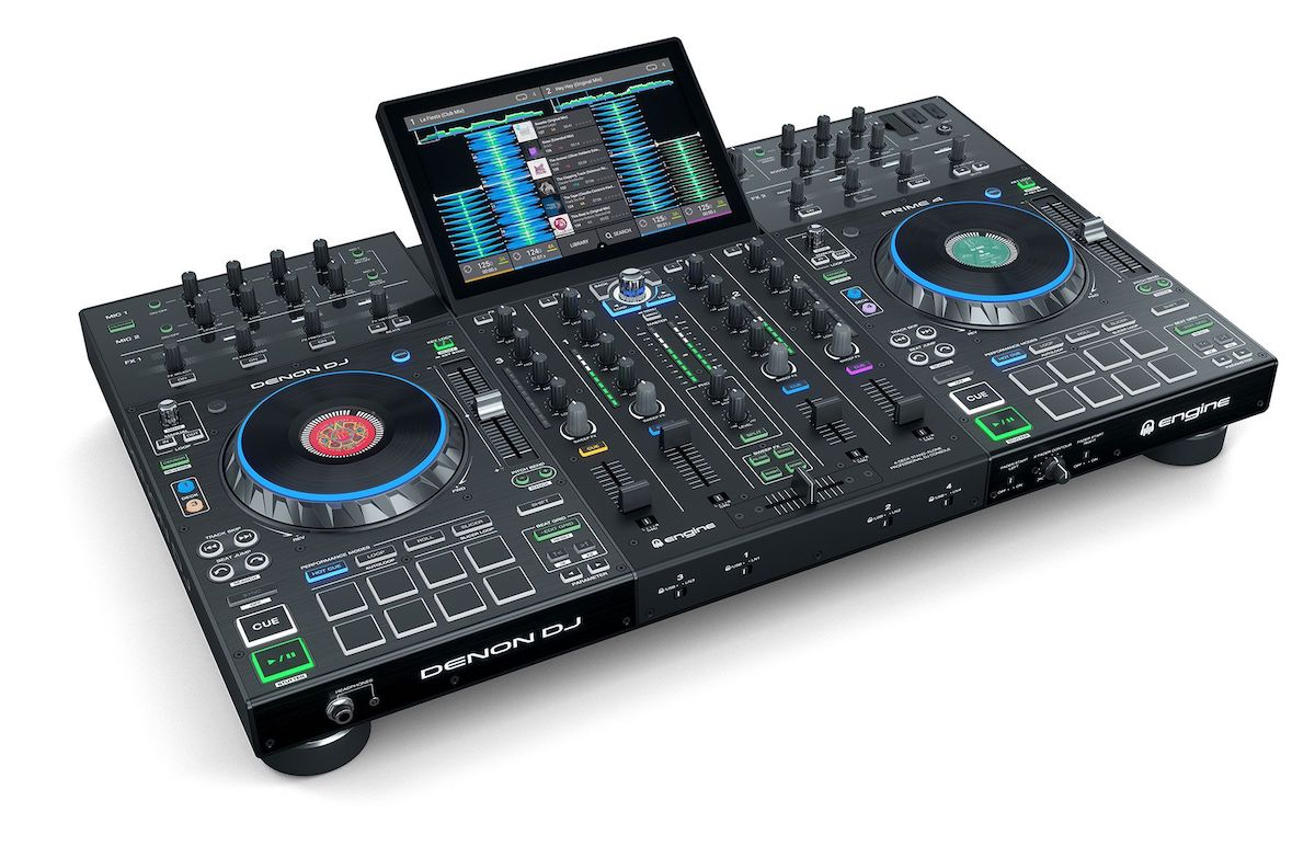 Denon DJ introduces Prime 4 Standalone DJ System - Gearjunkies - Music ...