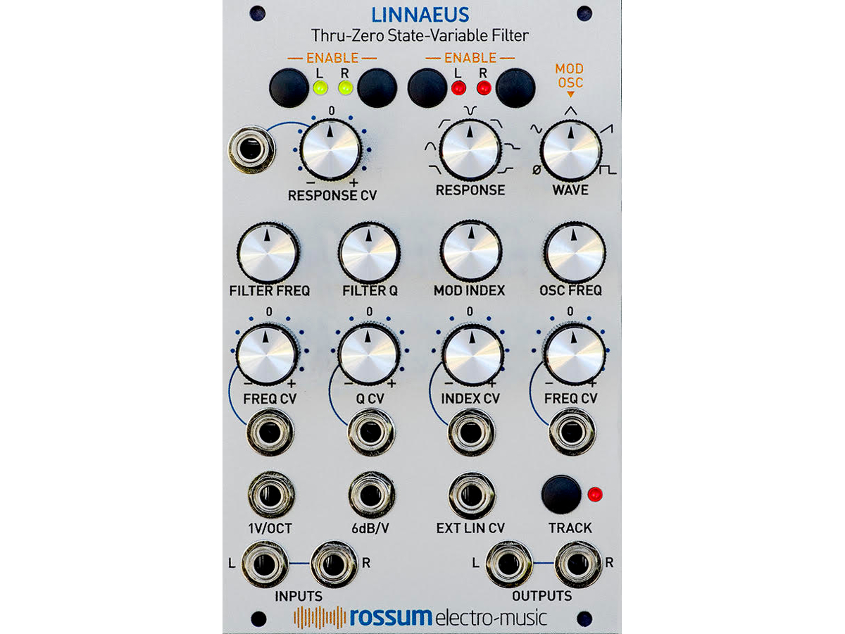 Rossum Electro-Music announces Linnaeus filter for Eurorack ...