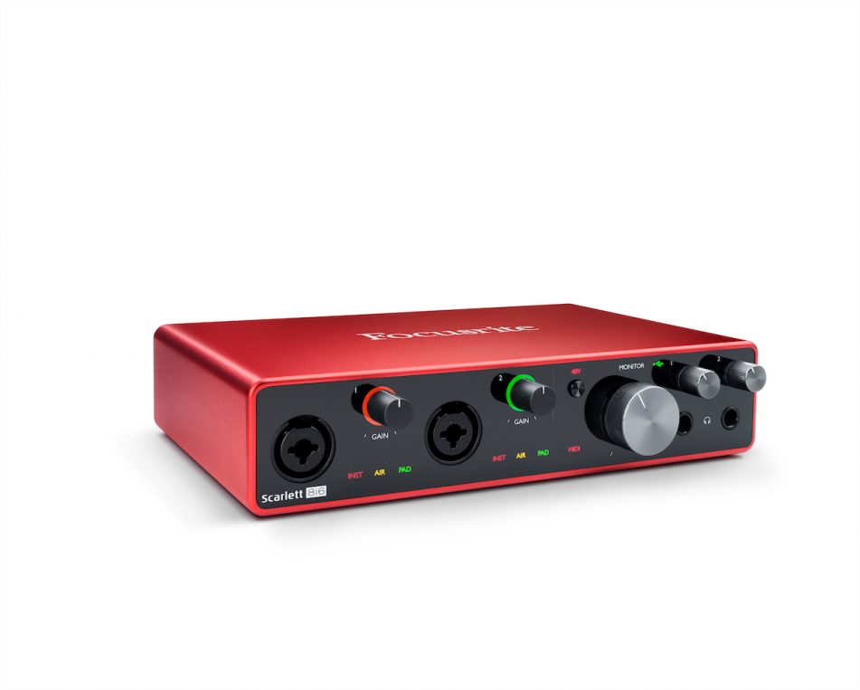 Focusrite launches 3rd generation Scarlett range audio interfaces ...