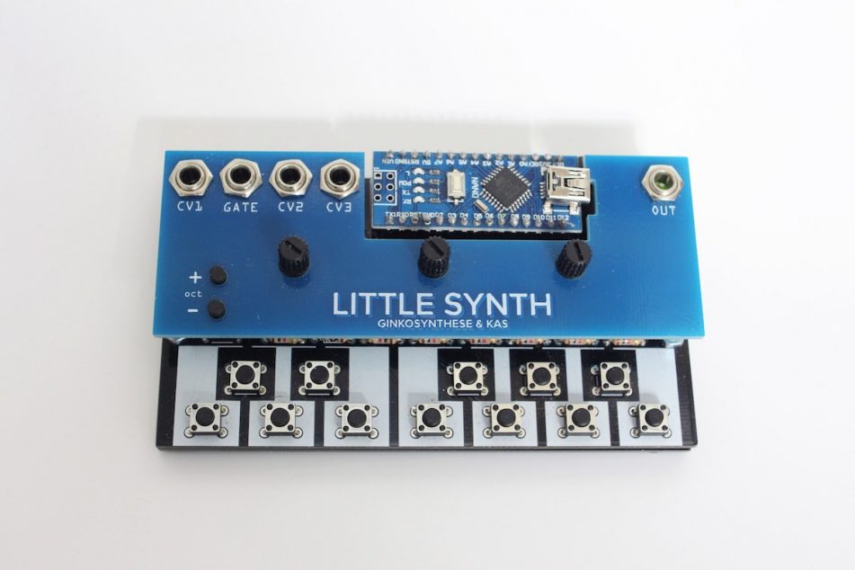 Ginkosynthesis announces the Little synth DIY kit - Gearjunkies - Music ...