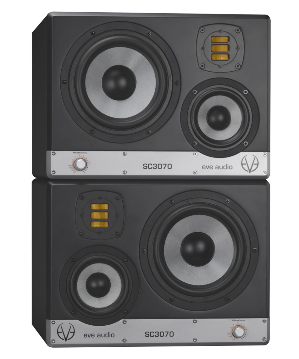 EVE audio announces the compact 3-way SC3070 studio monitor ...