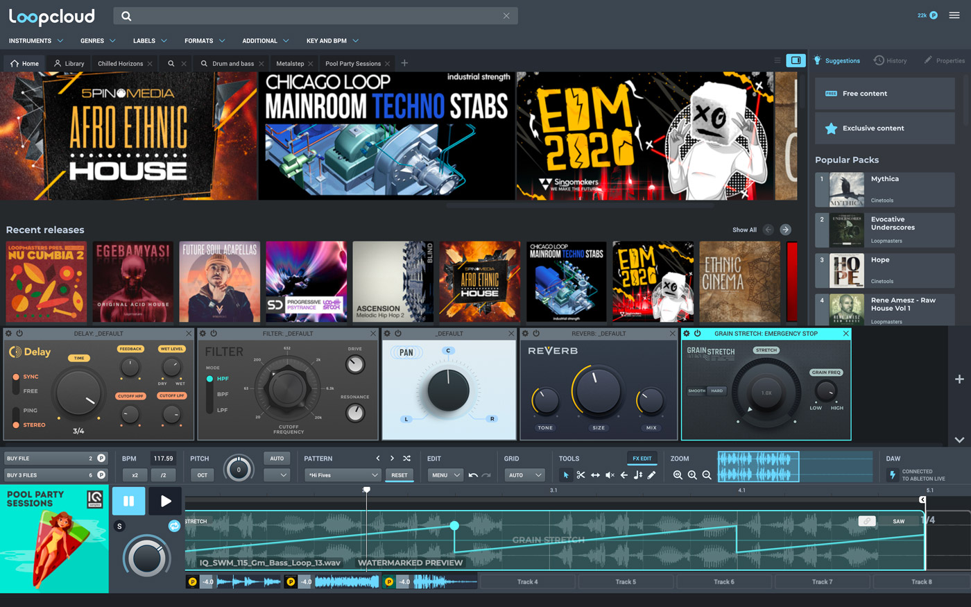 Loopcloud updates to version 5.1 - Gearjunkies - Music tech news ...