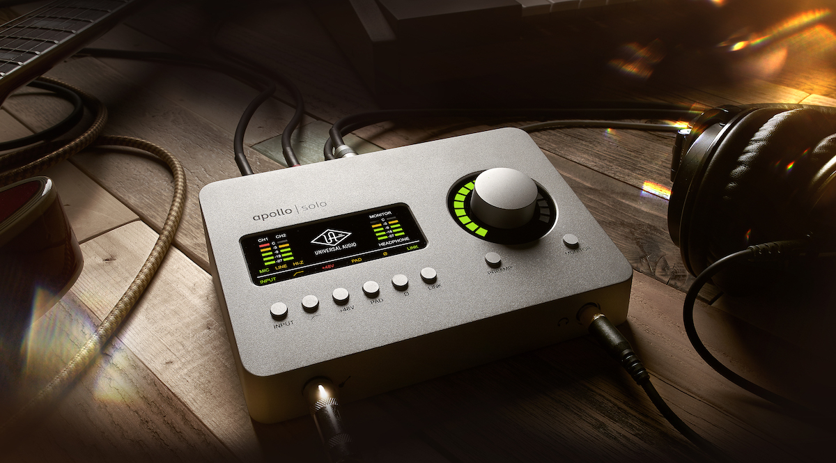 Universal Audio Releases Apollo Solo Audio Interfaces for Mac and ...