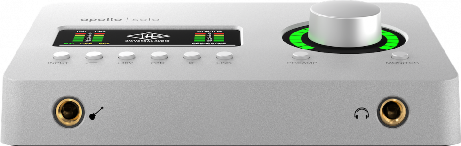 Universal Audio Releases Apollo Solo Audio Interfaces for Mac and ...