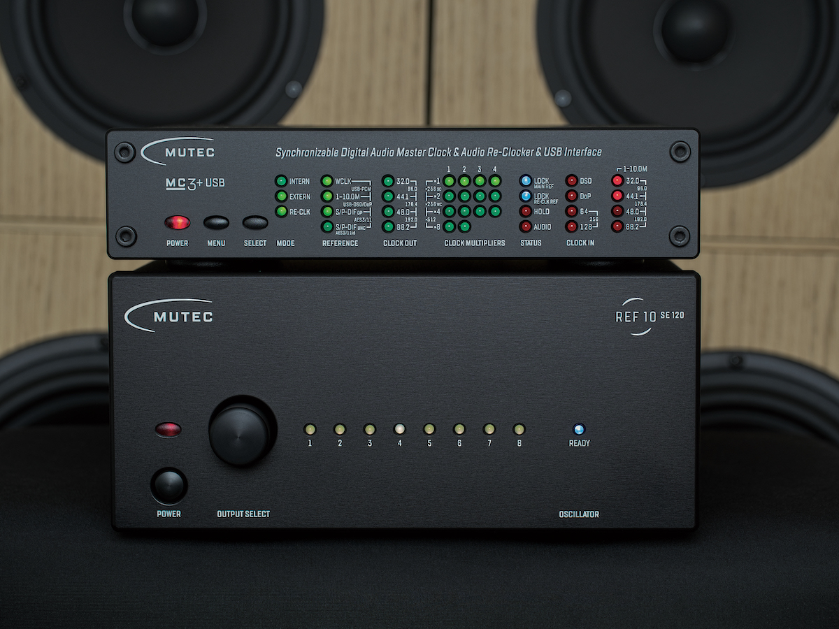 MUTEC presents REF10 SE120: The Ultimate 10 MHz Reference Master Clock ...