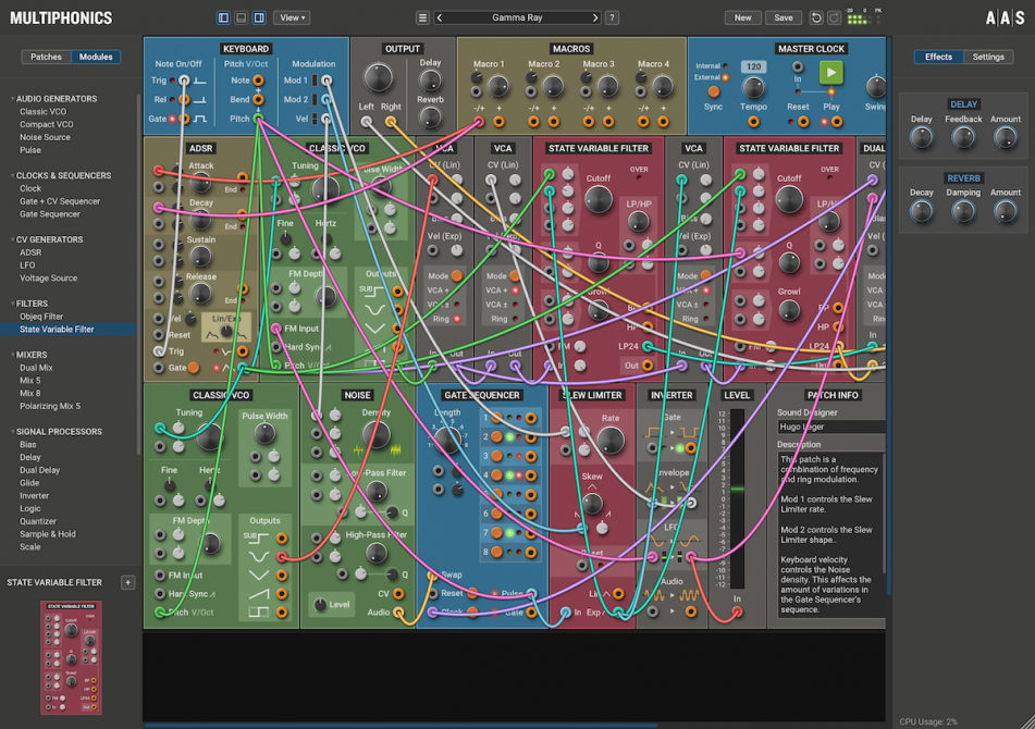 Applied Acoustics Systems releases Multiphonics CV-1 modular ...
