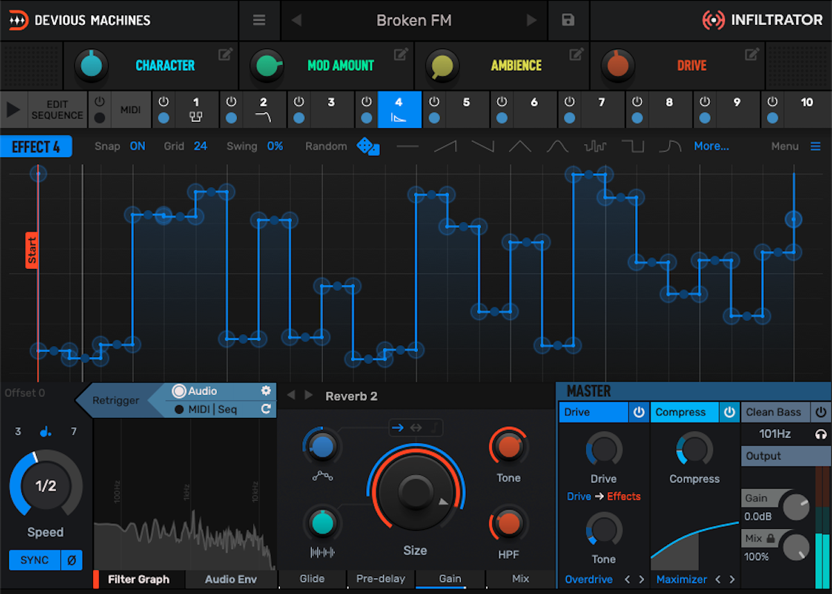 Devious Machines announces Infiltrator sequenced multi-effects ...