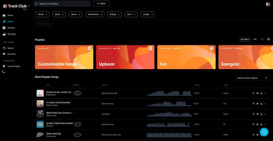 Track Club unveils infinite song customization with MixLab ...