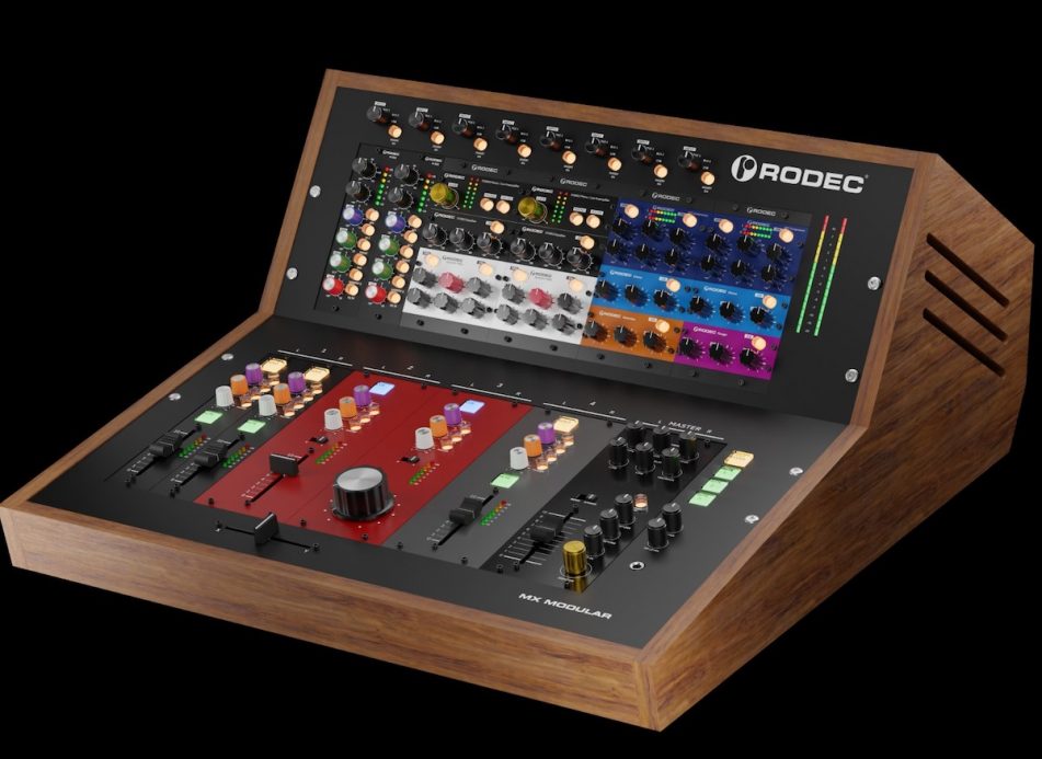 Rodec is back! with the MX-Modular analog mixer - Gearjunkies - Music ...