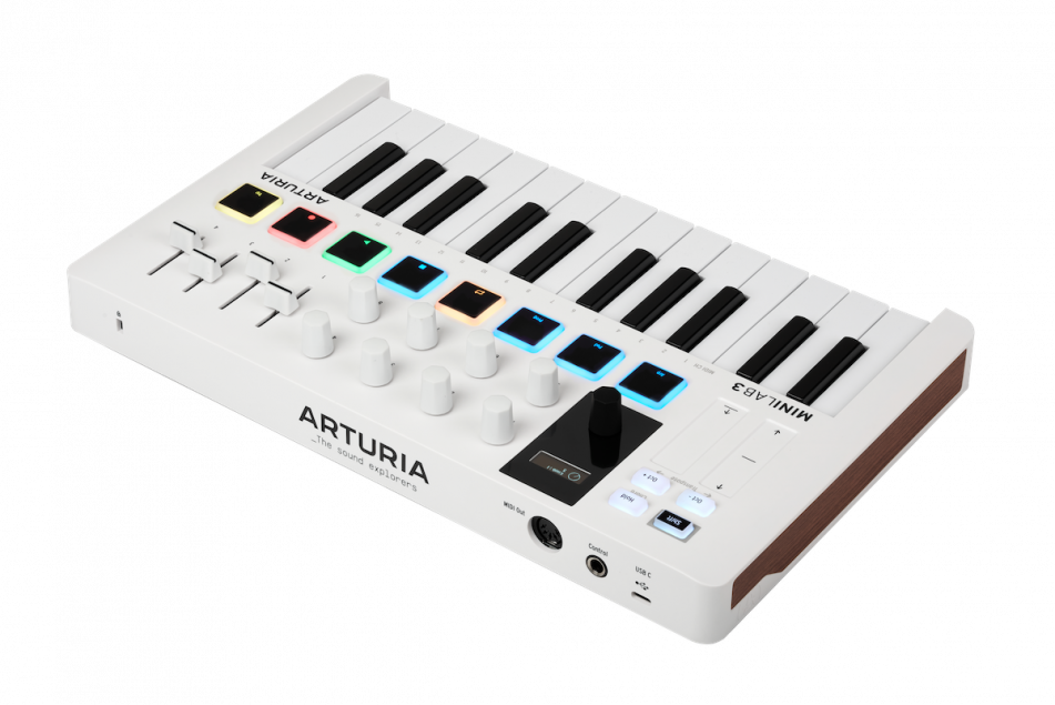 Arturia unveils next-generation MiniLab 3 MIDI controller - Gearjunkies ...