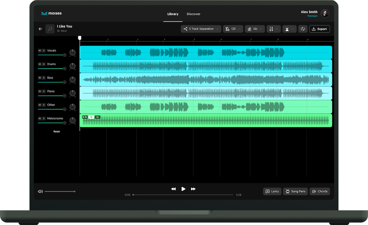 Moises Unveils AI-Powered Music Creation App - Gearjunkies - Music tech ...