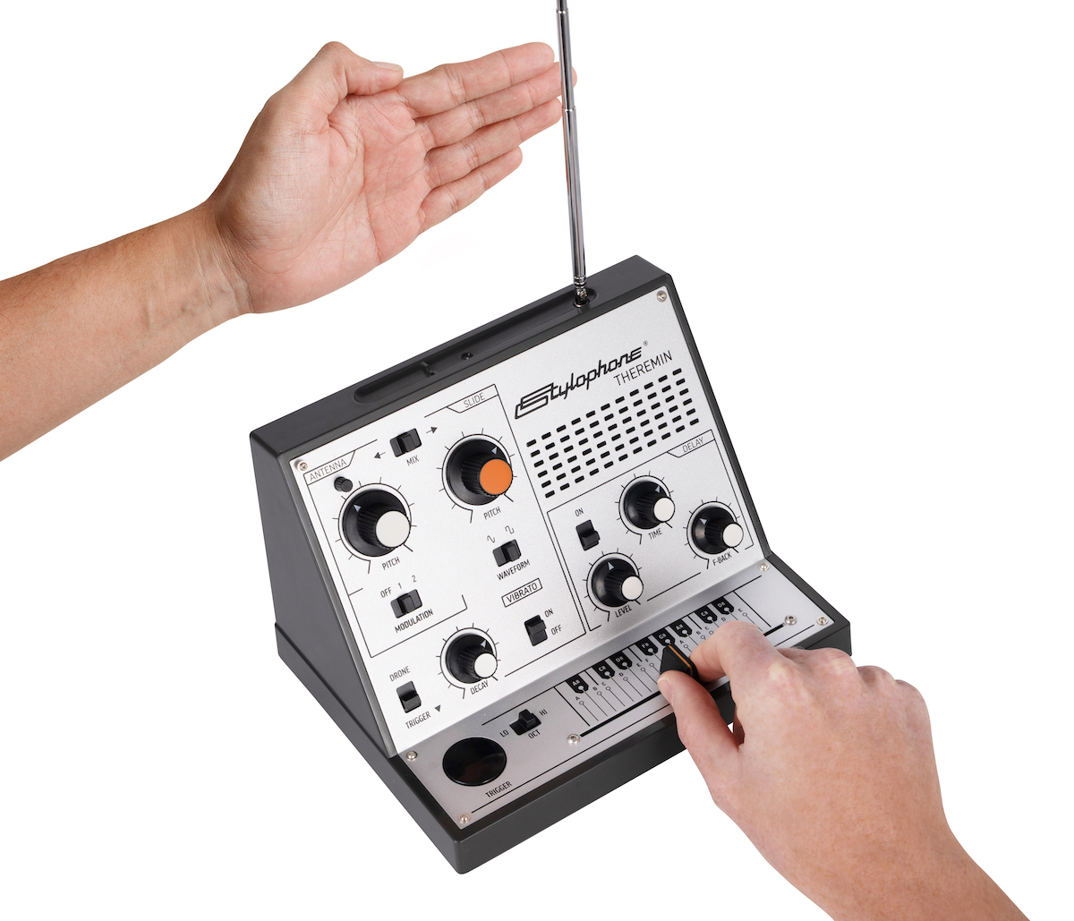 Stylophone launches The Stylophone Pitch Theremin - Gearjunkies - Music ...